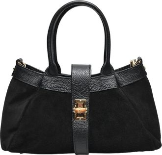 Isabella Rhea SCHWARZ Rindsledertasche