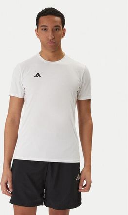 adidas Technisches T-Shirt Adizero Essentials IN1157 Wei&szlig; Slim Fit