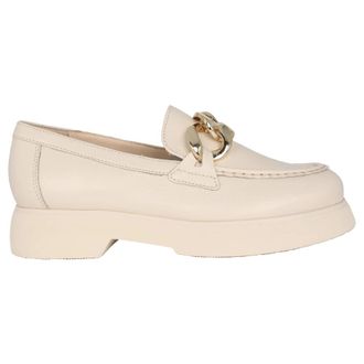 H&ouml;gl Wei&szlig;e Damen Loafer Schuhe - - Shoes - Damen - Beige - 35 EU