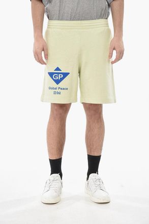 Givenchy Baumwoll-Shorts GLOBAL PEACE mit Print Givenchy