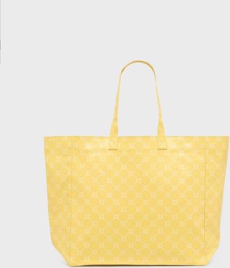Gerard Darel Sac en toile monogramm&eacute;e - LOLA - Citron/Vanille