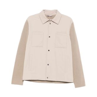 Herno Herno Jackets Dove Grey - - Jackets - Herren - Beige - XL