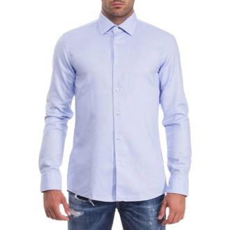 HUGO BOSS Hank Soft Shirt - - Shirts - Herren - Blau - 4XS