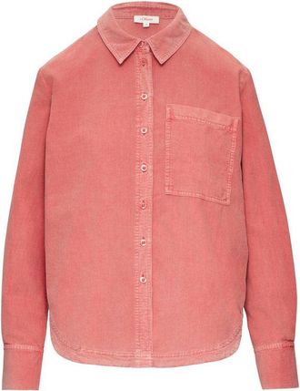 s.Oliver Langarmbluse Bluse Hemdbluse aus Feincord