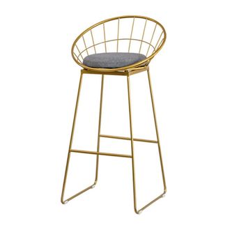 Generic Barhocker in Tresenh&ouml;he - Fester Hochstuhl f&uuml;r K&uuml;che und Spielzimmer, Tragkraft 136 kg, robuster und bequemer Fr&uuml;hst&uuml;ckshocker