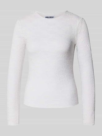 Review Longsleeve aus floraler Spitze