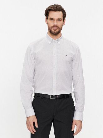Tommy Hilfiger Hemd MW0MW33762 Wei&szlig; Regular Fit