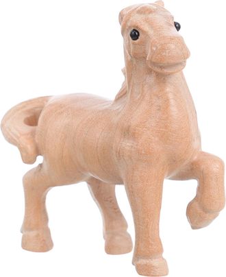 Cabilock Handgefertigte Vintage Deko Figur für Büro Garten als für Chinesisches Neujahr für Sammler und Pferdeliebhaber