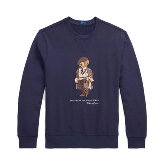 Polo Ralph Lauren Rundhals-Strickware - - Sweatshirts & Hoodies - Herren - Blau - XL