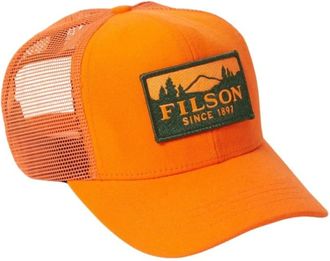 Filson unisex, Accessoires, Orange, Taille: ONE Size Logger Mesh Cap