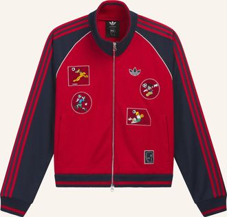 adidas Originals Adidas Originals Brain Dead Disney Originals Jacke rot