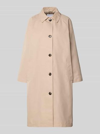 Jake*s Taillierter Trenchcoat mit Innenmuster