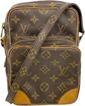 Louis Vuitton Sac bandouli&egrave;re Monogram pr&eacute;-poss&eacute;d&eacute; - Femme - Pre-owned - Brun - Taille: ONE Size