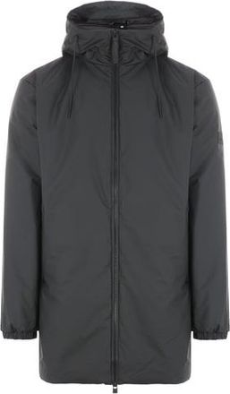 Rains Imperméable uni à capuche