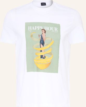 Mey Mey Schlafshirt Serie Fizz & Flavours weiss