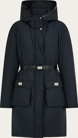 Ferragamo Damen Gepolsterter Parka Schwarz