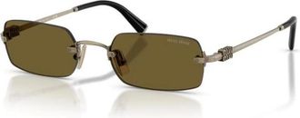 Miu Miu Damen, Accessories, Gelb, 52 MMGr&ouml;&szlig;e