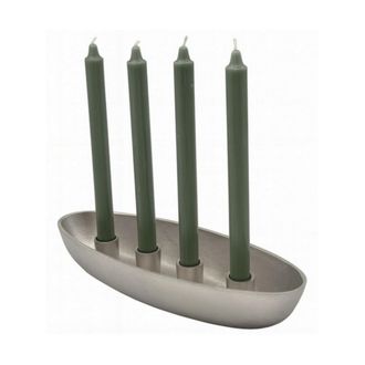 LAMBERT Kerzenleuchter Adventsleuchter Fjella Silber