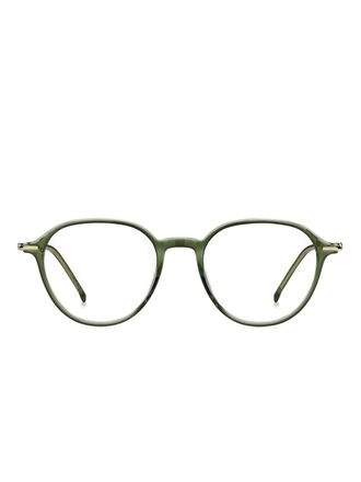 HUGO BOSS lunettes de vue à monture ronde - Vert