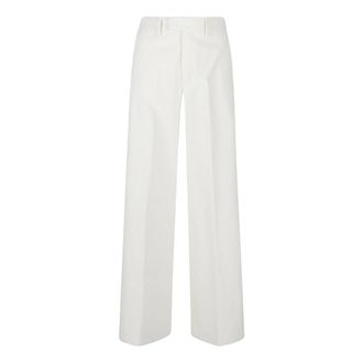 Berwich Nina Weite Hose - - Trousers - Damen - Wei&szlig; - XS