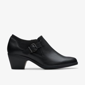 Clarks Emily2 Darcey Lederschuhe - Schwarz