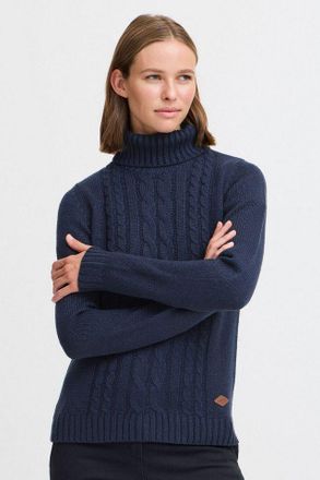 Oxmo Rollkragenpullover OXCATHY Modischer Rollkragenpullover