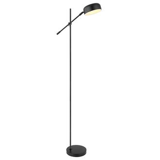 Globo Lighting Stehleuchte Standlampe Gelenk beweglich schwarz Wohnzimmer Strahler H 139 cm
