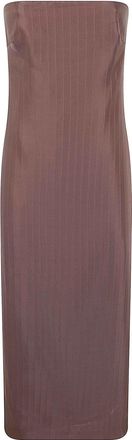 Loulou Studio Maxi Robe - Marron