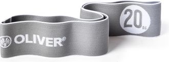 Oliver Tex-O Miniband - Widerstandsband in Grau (Extra Stark) für intensives Ganzkörpertraining, Reha und Fitness