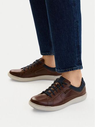 Clarks Sneakers Mapstone Lace 26176886 Braun