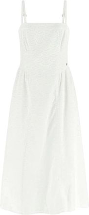 Guess Femme, Robes, Blanc, Taille: 44 FR Sharon