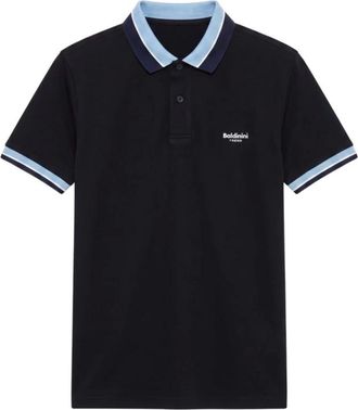 Baldinini Polo Trend - Homme - Tops - Bleu - Taille: XL
