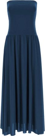 Eres Eres, Femme, Robes, Bleu, Taille: 38 FR Long Oda Dress