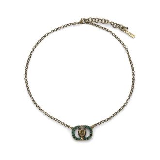 Kurt Geiger Chelsea Halskette - - Accessories - Damen - Gr&uuml;n - ONE SIZE