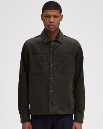 Fred Perry Herren Corduroy &Uuml;berhemd