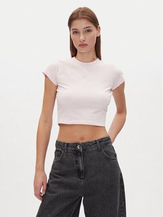 HUGO BOSS T-Shirt Dome_B 50537247 Hellrosa Cropped Fit
