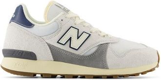 New Balance Unisex U475 in Grau/Wei&szlig;/Blau, Wildleder/Mesh, Gr&ouml;&szlig;e 37.5