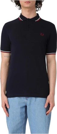 Fred Perry Polo Shirts - - Tops - Herren - Blau - S