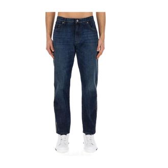 Dolce & Gabbana Homme, Jeans, Bleu, Taille: L Jeans droits
