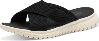 s.Oliver Damen Pantoletten mit Chunky-Sohle Leicht, Schwarz (Black), 41 EU