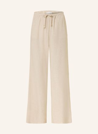Juvia Hose Florens Mit Leinen beige