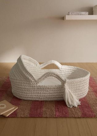 Mango Couffin pour b&eacute;b&eacute; en crochet blanc - Home - Taille unique - MANGO HOME