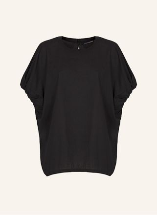 Helene Galwas Basic Bluse Aus Baumwolle Gio schwarz