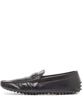 Tod's mules Oz pre-owned - Noir