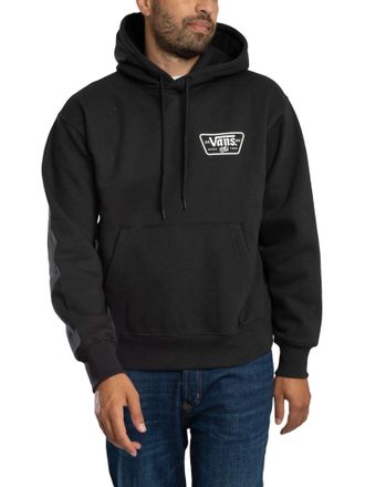 Vans Pullover-Hoodie Mit R&uuml;ckenpatch, Schwarz