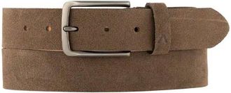 Alberto Herren G&uuml;rtel braun Veloursleder