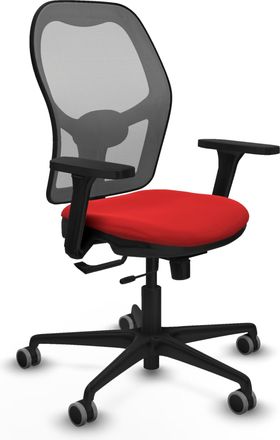 Piqueras y Crespo B&uuml;rostuhl Jorquera mit 3D-Armen, h&ouml;henverstellbare Lendenwirbelst&uuml;tze, ausgestattet mit Syncro/Traslack und eingespritztem Schaum. Mit Rollen von 65 m