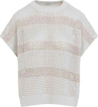 Brunello Cucinelli Top - Blanc