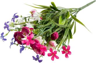 Botanic-Haus künstlicher Blumenstrauß mit Ranunkeln und Anderen Frühlingsblüten, Farbe: Beauty-weiß