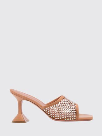 Amina Muaddi Sandalen Mit Absatz Damen Farbe Milch